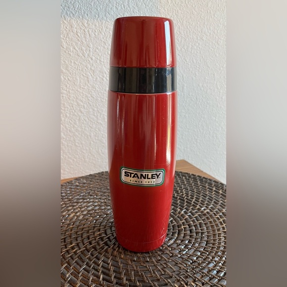 Stanley | Dining | Vintage Stanley Red 6 Oz 5 Quart Stainless Steel Hot ...